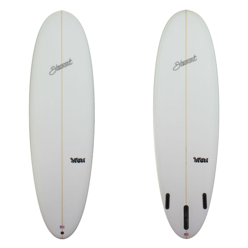 EASY TO SURF FUN MID-LENGTH SURFBOARD | Stewart Surfboards 2Fun