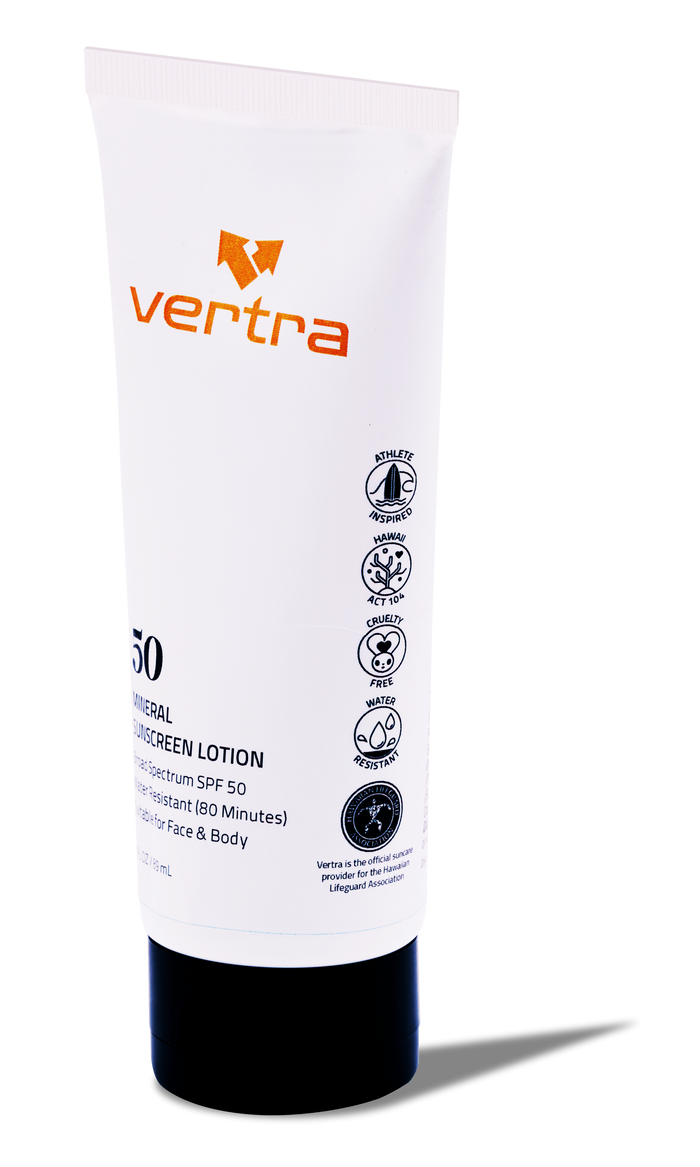VERTRA MINERAL SUNSCREEN LOTION SPF 50 | Stewart Surfboards