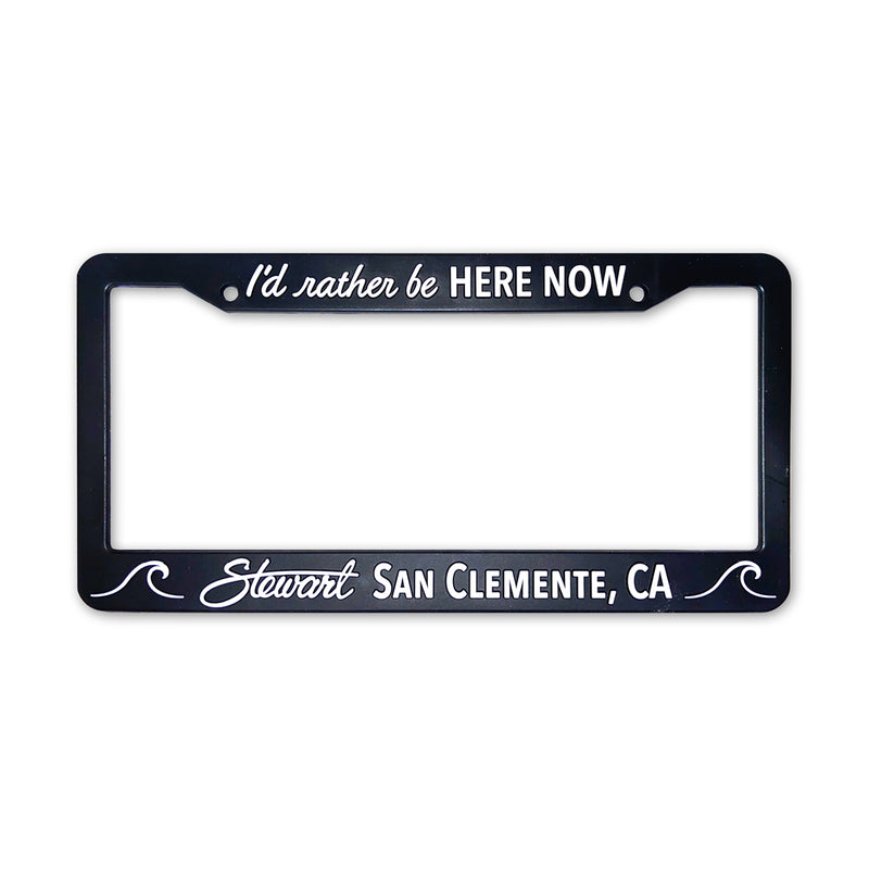 STEWART LICENSE PLATE FRAME | Stewart Surfboards