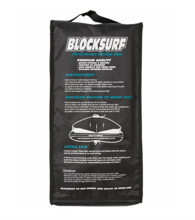 BLOCK SURF WRAP RAX SURFBOARD CAR RACK | Stewart Surfboards